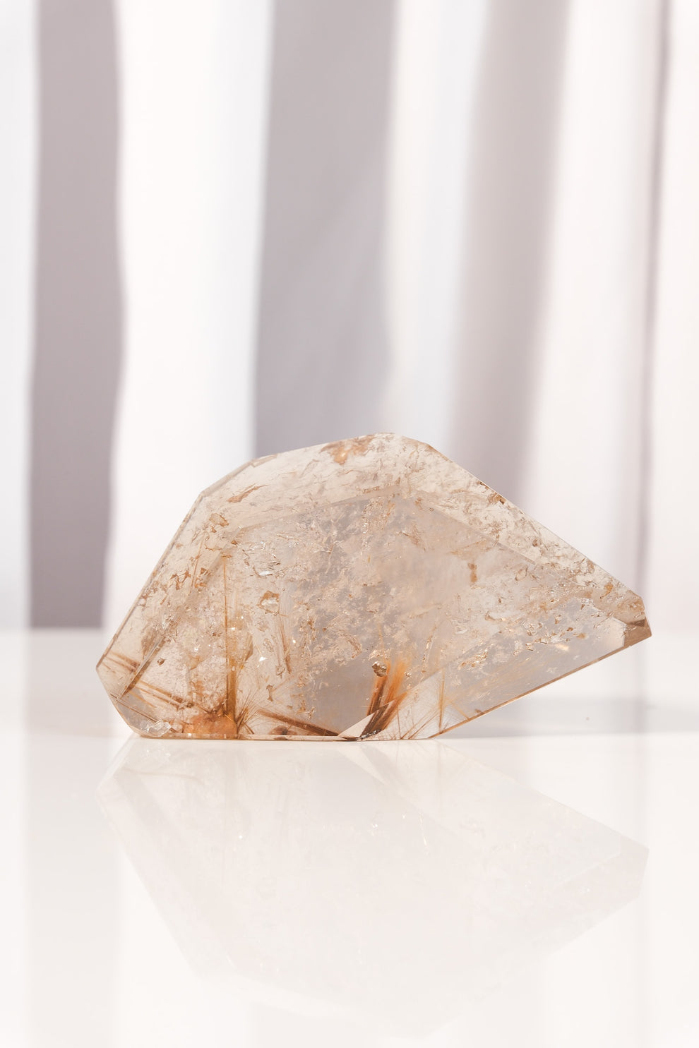 Copper Rutile Quartz Freeform – Stones of Virtue