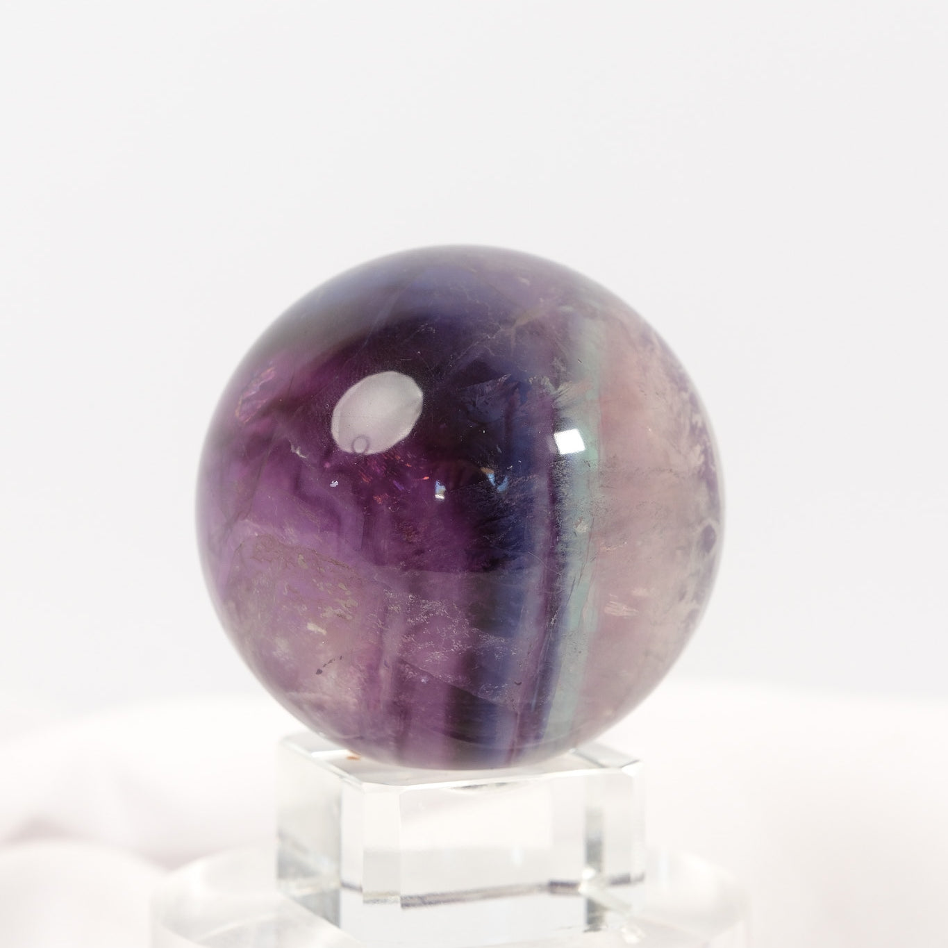 Fluorite Sphere – Stones of Virtue